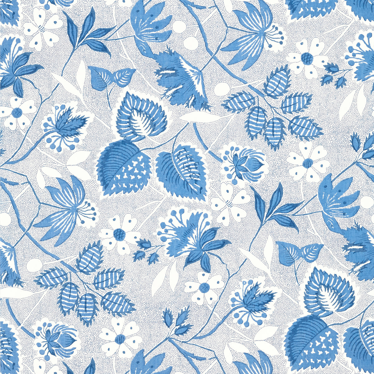 Anna French AT15116 INDIENNE HAZEL Blue Wallpaper - Eade's – Eades ...