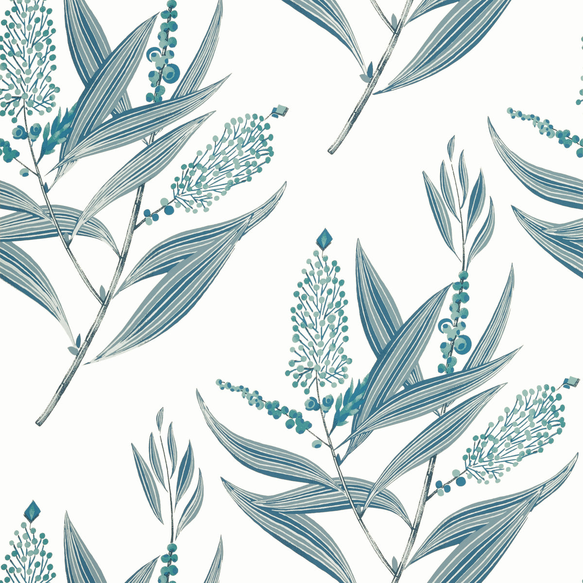 Anna French AT23135 WINTER BUD Blue Wallpaper - Eade's – Eades ...