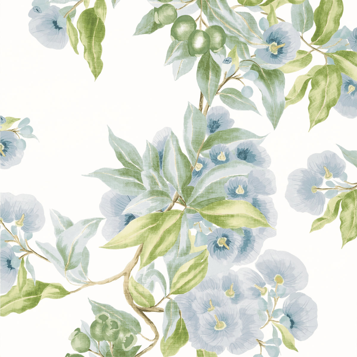 Anna French AT24549 CAMELLIA GARDEN Sky Wallpaper - Eade's – Eades ...