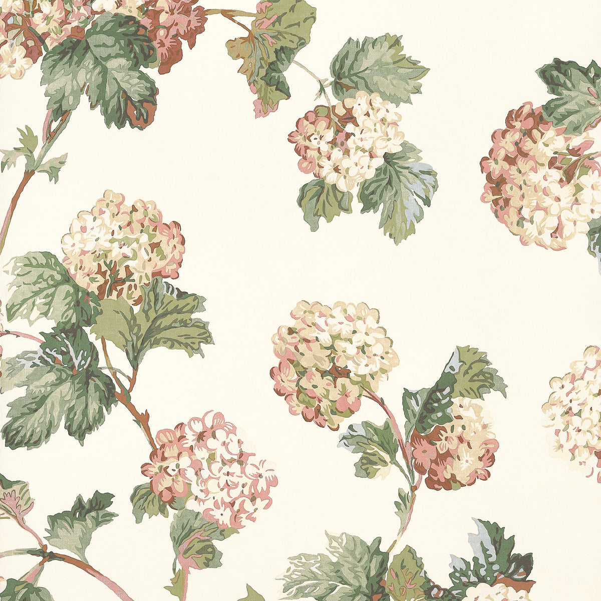 Anna French AT57848 SUSSEX HYDRANGEA Soft Gold Wallpaper - Eade's ...
